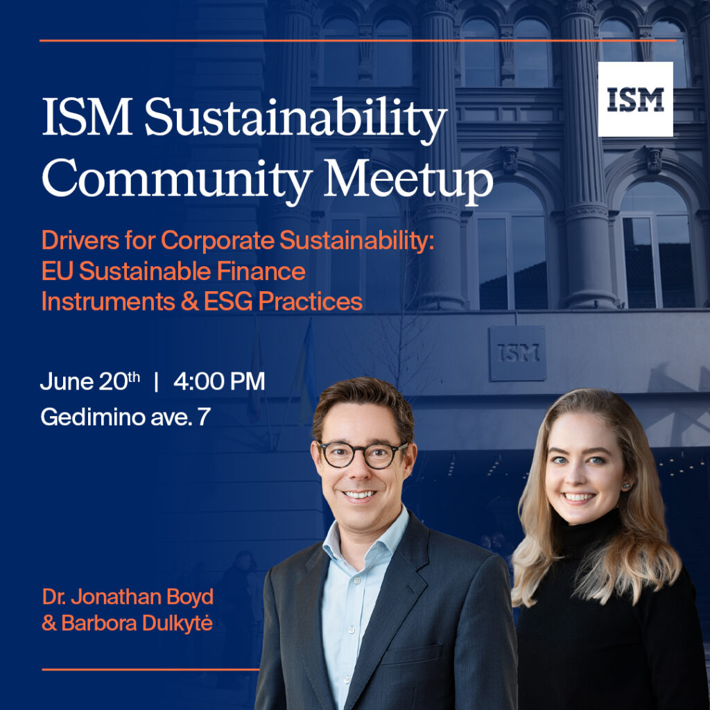 Magistrantūros studijos – ISM University of Management and Economics