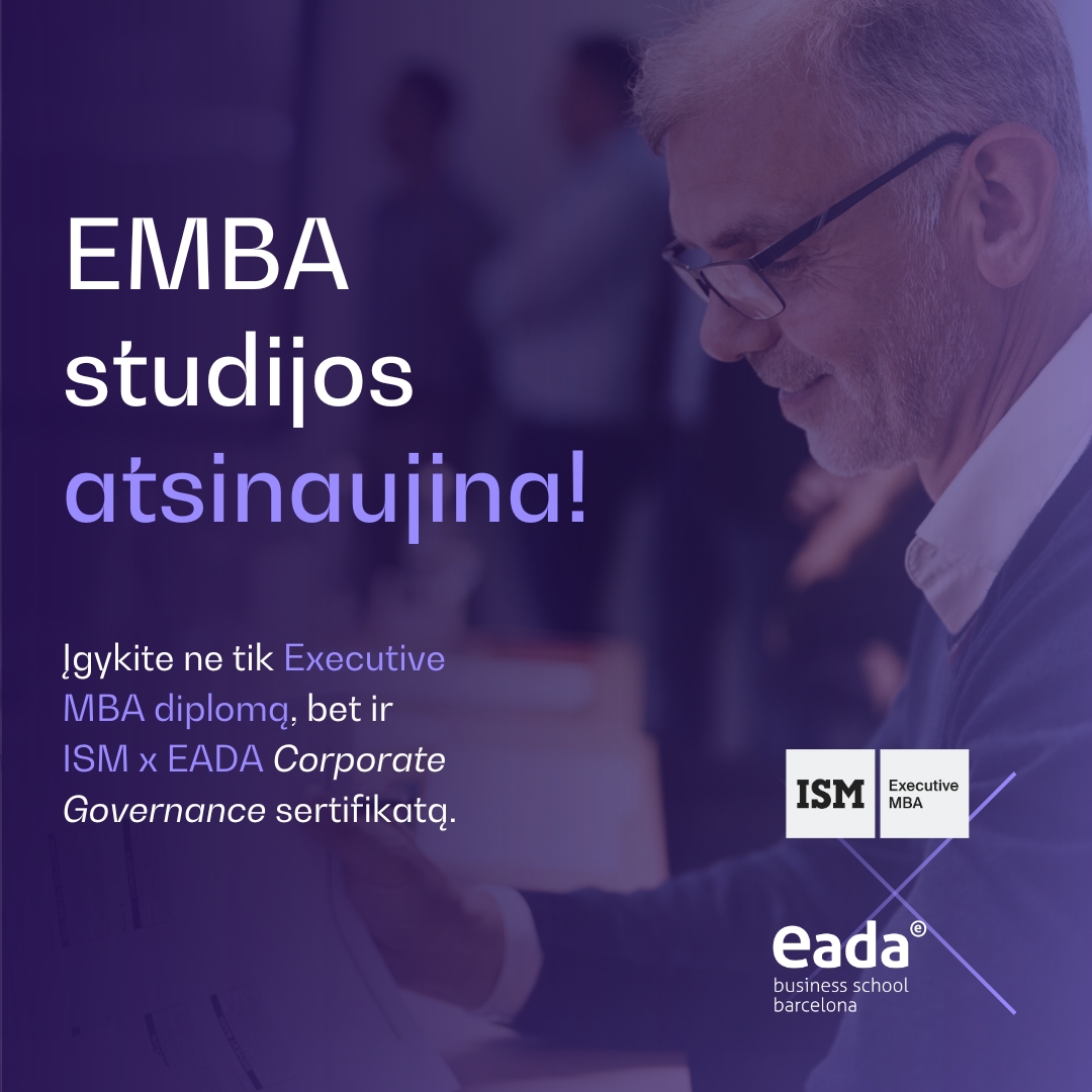 Magistrantūros studijos – ISM University of Management and Economics
