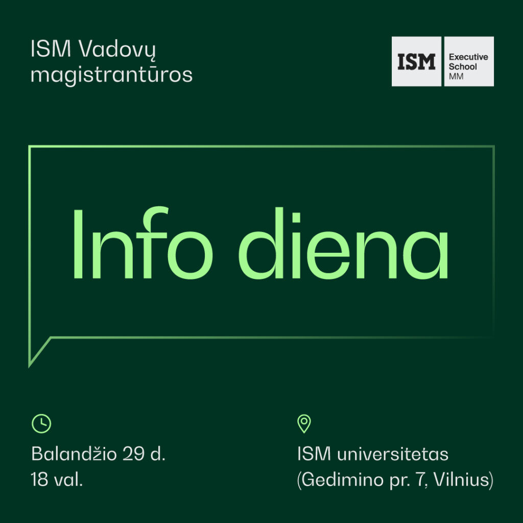 Renginiai - ISM University of Management and Economics