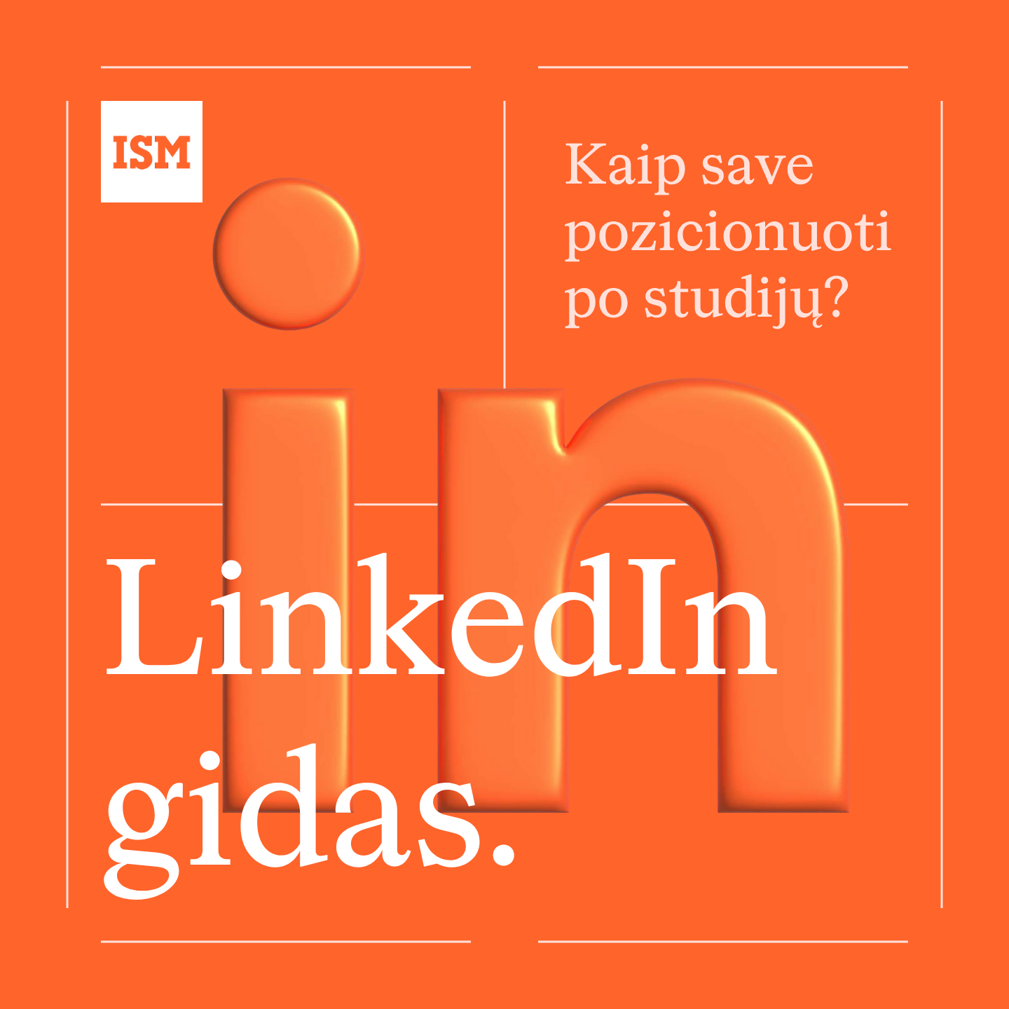 LinkedIn gidas. Kaip save pozicionuoti po studijų? - ISM University of Management and Economics