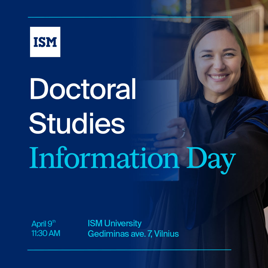 Doctoral Studies Information Day - ISM University of Management and Economics