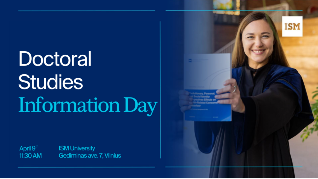 Doctoral Studies Information Day - ISM University of Management and Economics