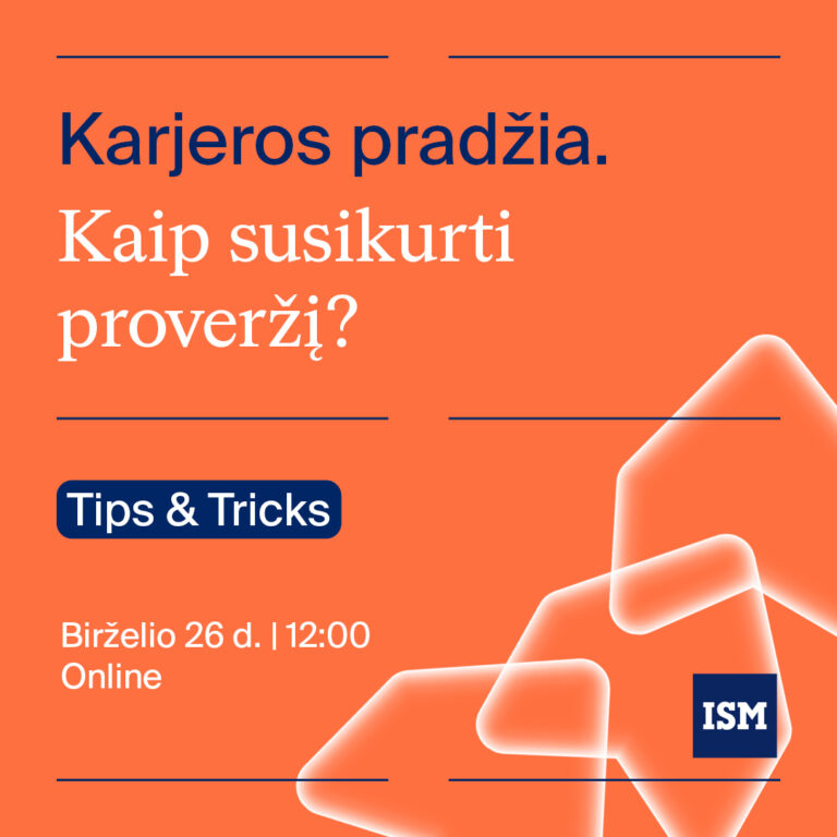 ISM Vadybos ir ekonomikos universitetas - ISM University of Management and Economics