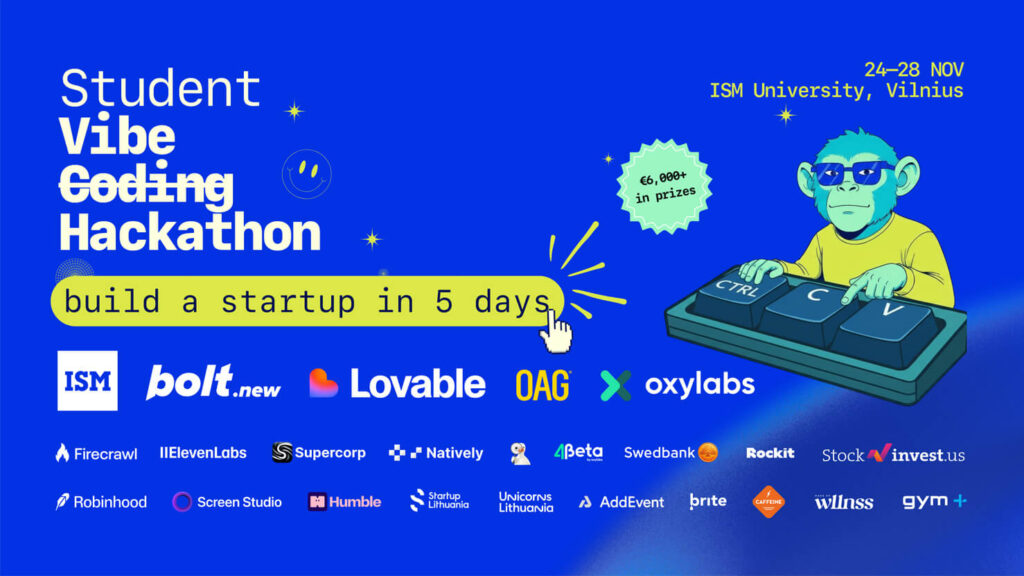 Student Vibecoding Hackathon by ISM x bolt.new - ISM University of Management and Economics